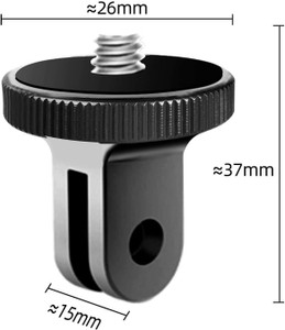 TECHGEAR Screw nut for Tripod Mount Adapter Compatible with GoPro ...