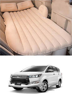 RKPSP Beige Inflatable Car Bed/Two Pillows/Air Pump/Repair Kit For ...