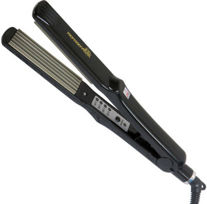 PROFESSIONAL FEEL INSTANT HEAT CRIMPING IRON INCORPORATING Hair Crimper ...