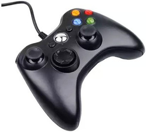 Genesys Xbox 360 wired Controller for PC / XBOX 360 (Black, For Xbox ...