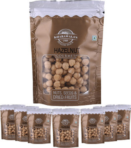 KHARAWALA'S United State Premium Jumbo Hazelnut (Pack of 8-200 Grams ...
