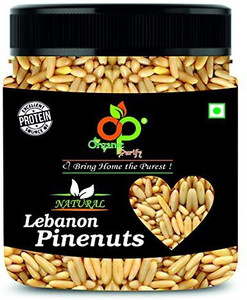 Organic Purify Lebanon Pine Nuts, 250g Jar Pack | Chilgoza | All ...