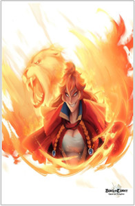 Mereoleona Vermillion Laminated Poster 12x18 inch Paper Print ...