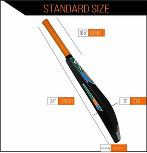 UTE SPORTS Cricket_Bat_PVC118 PVC/Plastic Cricket Bat For 15+ Yrs - Buy ...