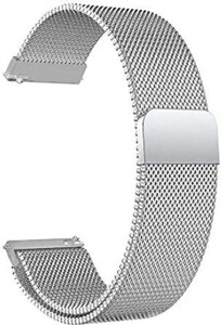 BLACK LOVIES 22 mm Metal Magnetic Smartwatch Band Straps Belt Smart ...