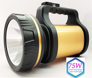 pramukh creation 1000 Meter High Range Torch Light 75W Laser LED For 3 ...