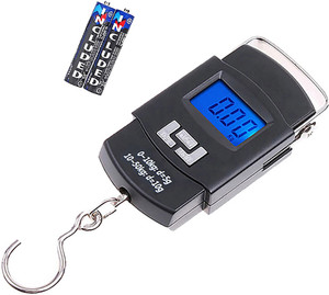 QNOVE 50Kg Portable Hanging Luggage Weight Machine Weighing Scale ...