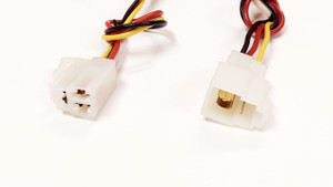 Creative Tech (1 Pair) Male Female Connector Socket 3 Pin Electric ...