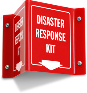 SRG INFOTECH Disaster Response Kit sign Emergency Sign Price in India ...