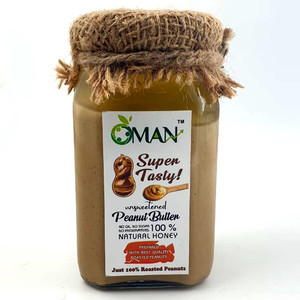 Oman Super Tasty Unsweetened Peanut Butter 400 g Price in India - Buy ...