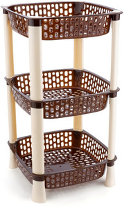 Dev Enterprise Fruits/Vegetables Kitchen Rack Plastic Rack Premium ...