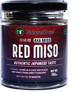 NatureOnus Red Miso/ Aka Miso 200Gms [Authentic Japanese Taste] Price ...