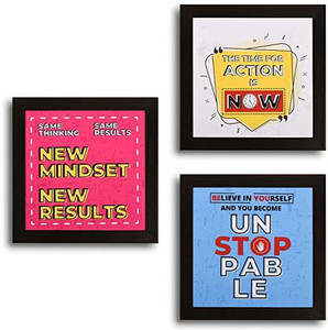 INSPIRINGBRUSH Motivational Frames for Wall Decor Quote Frame for ...