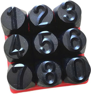 Flipkart.com | STTAR Number Punch Set 9pcs 5/8" INCH (16MM) | 9 Numbers ...