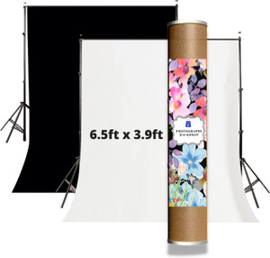 Royalkart PVC Photography Backdrop 120x200cm (Large Size) – Black ...
