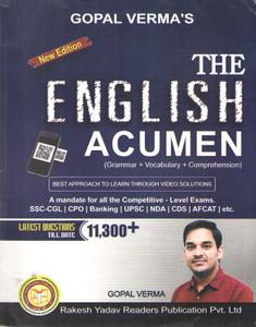 The English Acumen (New Edition) By Gopal Vermas: Buy The English ...