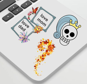 Sticker Hub 6 cm Decorative Laptop Skins Mobile Sticker All Models ...