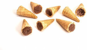 organic orchard Chocolate Cone | Waffle Cone Snacks | Mini Cones | Cone ...