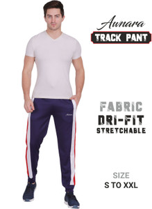 Awnara Striped Men Blue Track Pants - Buy Awnara Striped Men Blue Track ...