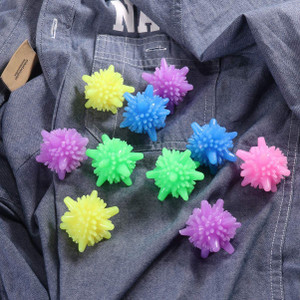 Rubberfy Denzcart Silicone Laundry Balls For Washing Machine Detergent ...