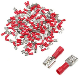 ERHIndia (50 Pc) Ring Electrical Wire Crimp Connectors FDD1-250 4.8 x 0 ...