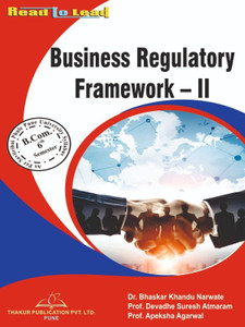 Thakur Publication Pvt. Ltd. Business Regulatory Framework-II/B.com-6 ...
