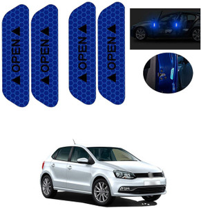 PECUNIA Anti-Collision Universal Car Stickers Warning Strip Tape Sign ...