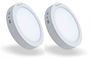 Hybrix LED Wall/Ceiling Surface Light (6 Watt) Down Light, Natural Warm ...