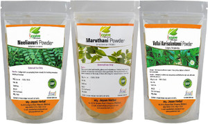 Jeyam Herbals Neeliavuri -Maruthani -Vellai Karisalankanni Powder(Size ...