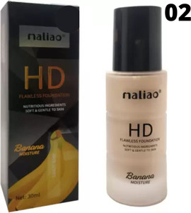 maliao HD Banana Moisture Flawless Foundation - Price in India, Buy ...