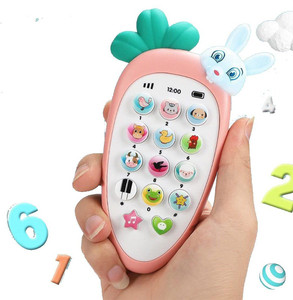 RISING BABY Musicale Rabbit Phone Cordless Feature Mobile Toys Mobile ...