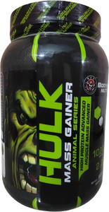 bodyholic Nutrition Hulk Mass Gainer & Hulk Muscle Mass Gainer (2lbs ...