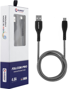 Qurox Reversible Micro USB 1 m Falcon Pro Android Extra Tough USB Cable ...