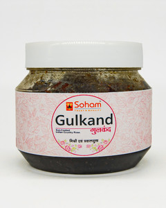 soham trust & quality Gulkand Made with Indian Country Rose Along with ...