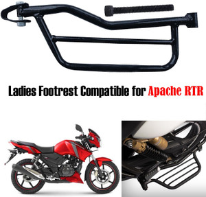 Qiisx Bike Lady Footrest Compatible for Apache RTR 160 / 180 Foot Rest ...