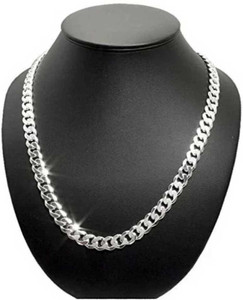 SMLSS JEWEL SMLSS JEWEL SILVER PLATED CAILY WEAR CHAIN FOR BOYS Silver ...