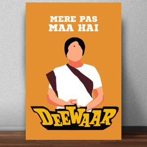 Deewar movie Poster for Room & Office (13 Inch X 19 Inch, Rolled) Paper ...