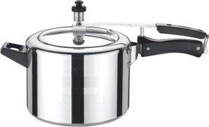 EMERALD Aluminium Pressure Cooker with Inner Lid 3 L Inner Lid Pressure ...