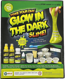 Veer Enterprises Ekta Make Your Own Glow in The Dark Slime | Spooky ...