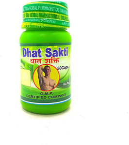 Tara Herbal Pharmaceutical Dhat Sakti Capsule 100% Natural Ayurvedic ...