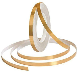 Flipkart.com | PRM Tile Gap Sticker Waterproof | 50 Meters Golden Tape ...