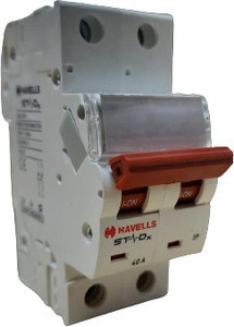 HAVELLS ISOLATOR 40A 2 POLE STADX 40A DP STADX 40A DP MCB Price in ...