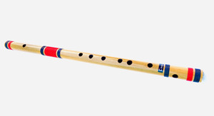 MAGA MART Flutes C Sharp Medium Right Hand Bansuri 7 Holes 18.5 inches ...