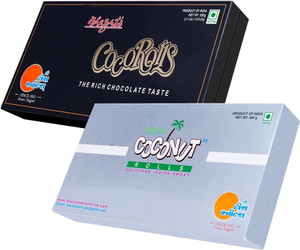 Bhagat's Heera Sweet SonRoll Soft Sweets Mithai Combo Chocolate ...