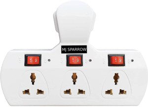 MJSparrow 3Socket 3 Socket Extension Boards Price in India - Buy ...