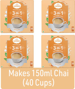 Namaste Chai Instant Tea Premix Assam Zaffrani Chai | Saffron & Kesar ...