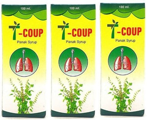 Tara Herbal Pharmaceutical T- Coup Syrup for cold and cough (100ml ...