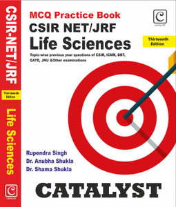 CSIR NET/JRF Life Sciences MCQ Practice book, Thirteenth Edition: Buy ...