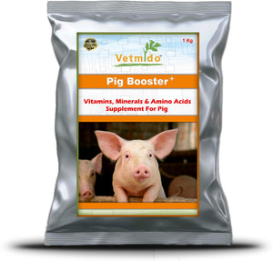 VETMIDO Pig Booster Plus - Growth Booster with Vitamins & Minerals For ...