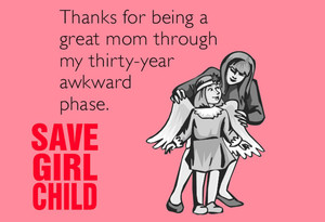 Poster Save Girl Child Poster Series 41 Wall Poster sl2034 (13x19 ...